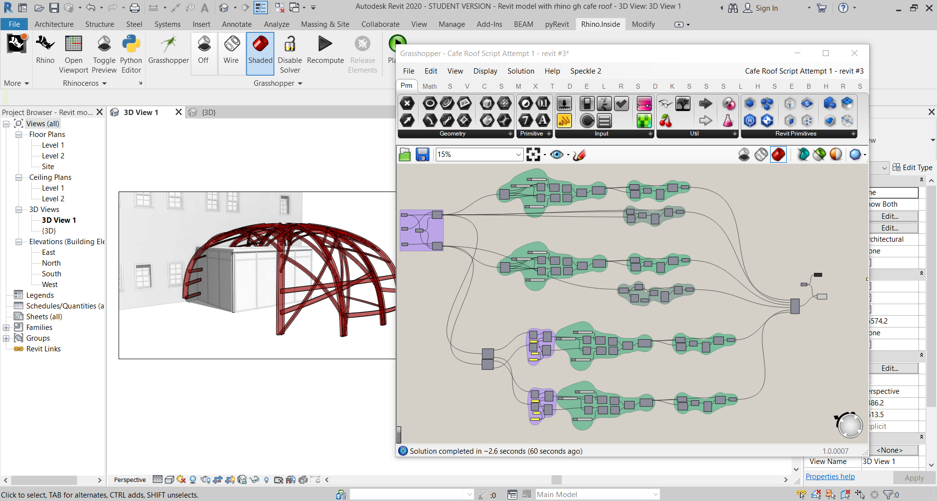 Rhino.Inside (Revit) Instruction Services – SJM Studio Leeds